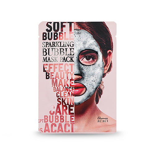 CHAMOS ACACI SPARKLING BUBBLE MASK PACK – Iluseq