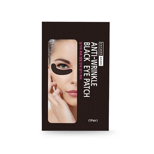 CHAMOS ACACI ANTI-WRINKLE BLACK EYE PATCH – Iluseq